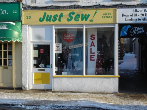 Details for Just Sew in 20 High Street, Northwood, Middlesex, HA6 1BN ...