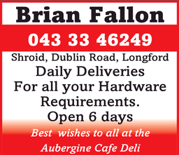 Fallons Hardware Store Limited Shroid, Dublin Road, Longford, County ...