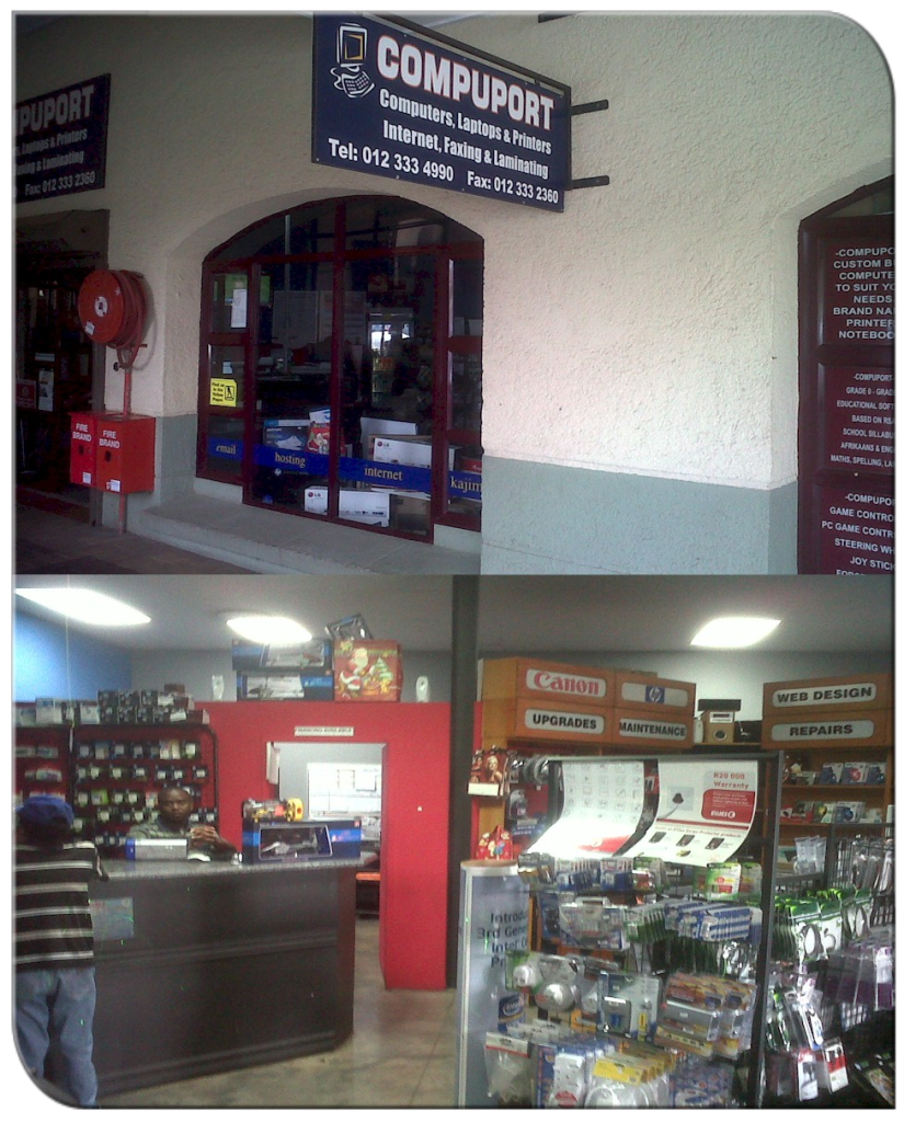 COMPUPORT CC Soutpansberg Road, Pretoria, 0186