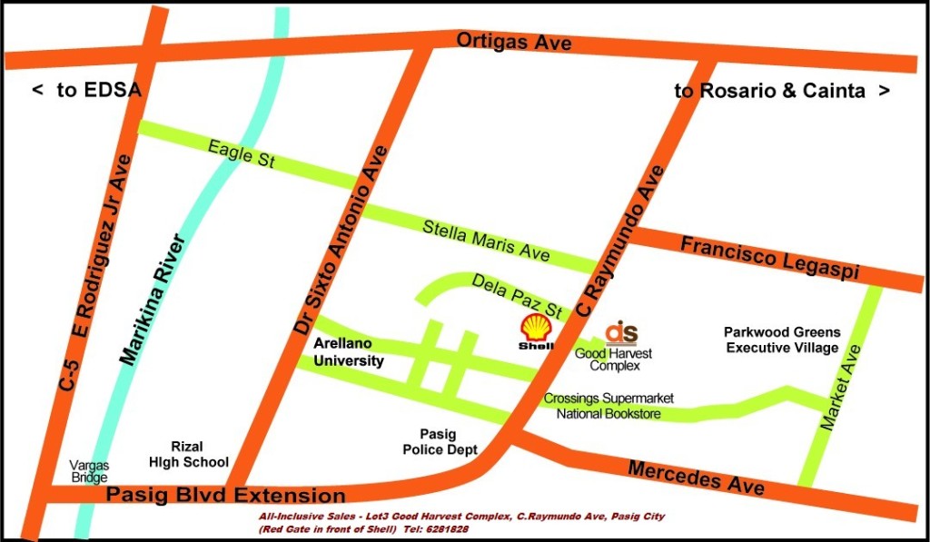 All Inclusive Sales Lot3 Good Harvest Complex, Pasig City, 1607, 1607