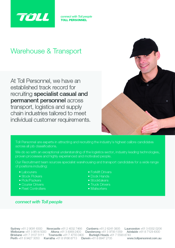 Toll People 5 Uhrig Road, Homebush Bay, 2127