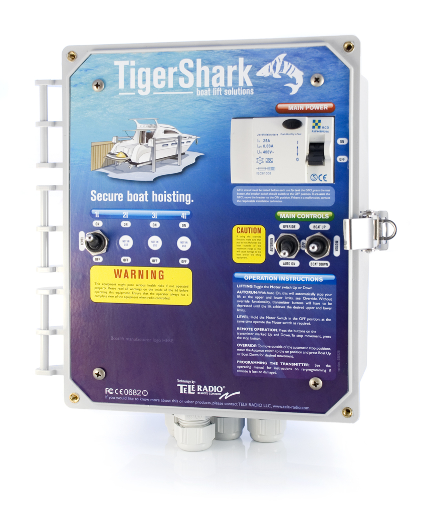 TigerShark Boatlift remote by Tele Radio 14895 NE 20th Avenue, North ...