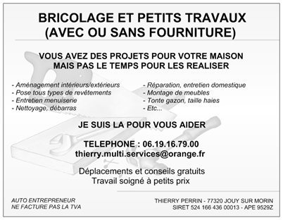 THIERRY MULTI SERVICES Jouy Sur Morin, 77320