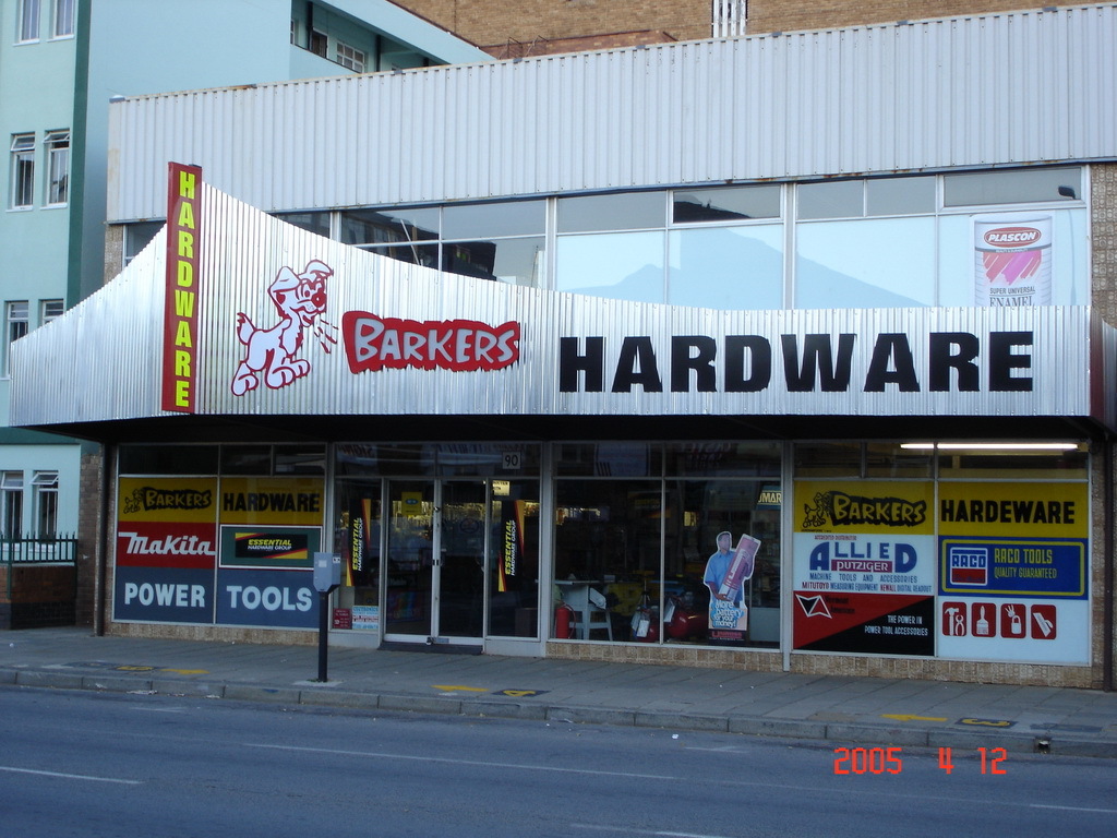 BARKERS HARDWARE 90 Anderson Street, Klerksdorp, 2571