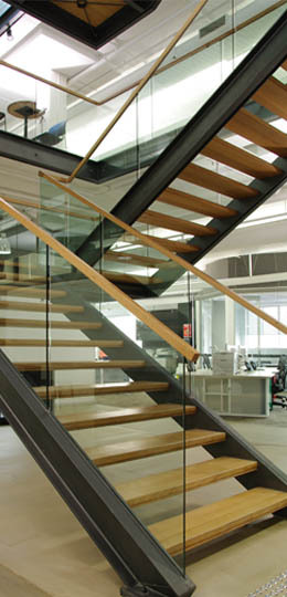 Continuous Timber Handrails - Gary Ward Grosvenor Place, Brookvale, 2100