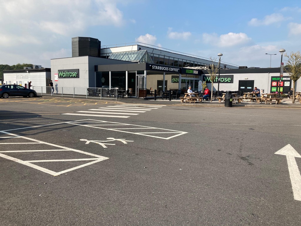 Welcome Break Keele Northbound Services M6 in M6 Motorway, Jct 15/16 ...