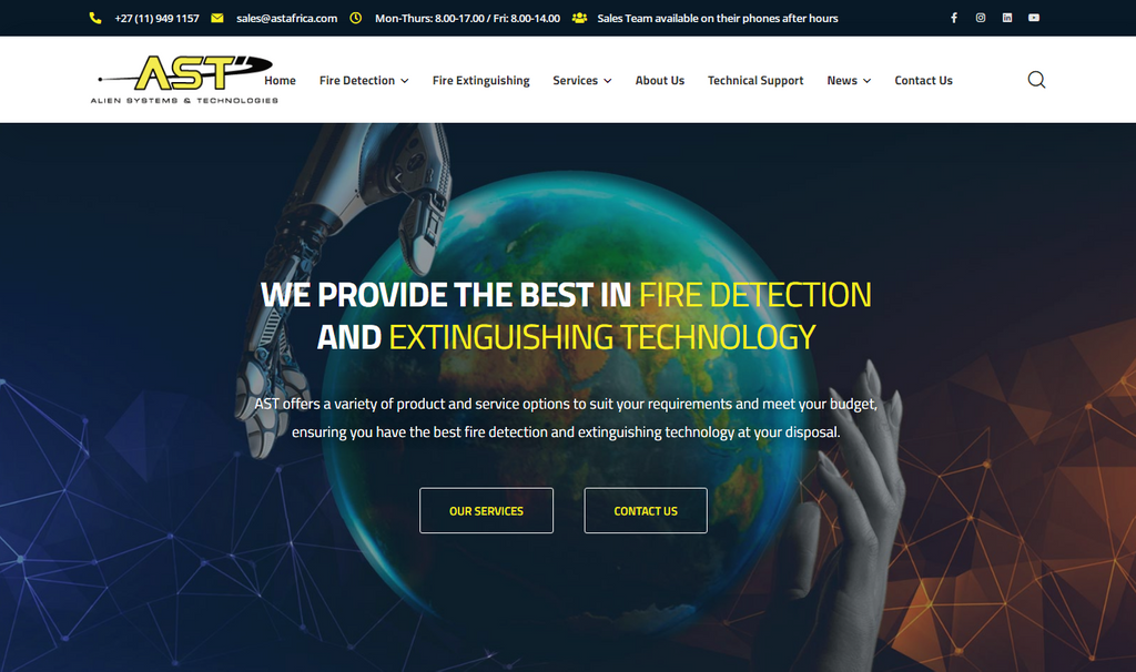 Alien System & Technologies Plot 32, Old Johannesburg Road, Golfview, Walkerville, Johannesburg ...